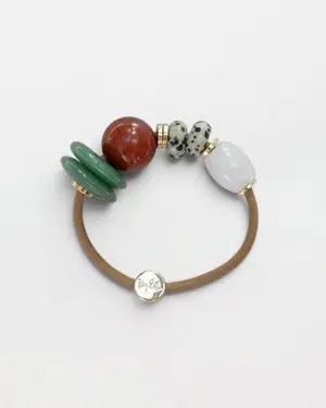 BY LILLA Fleur Bracelet Hairties Set - Multi