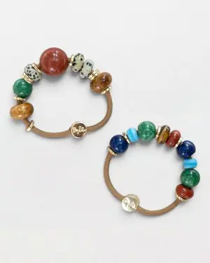 BY LILLA Marea Bracelet Hairties Set - Multi