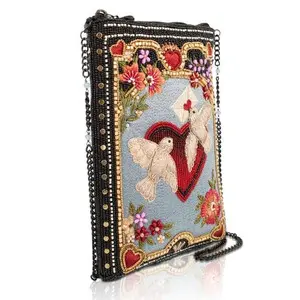 MARY FRANCES ACCESSORIES Love Messenger Mini Crossbody