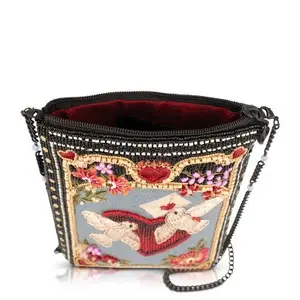 MARY FRANCES ACCESSORIES Love Messenger Mini Crossbody