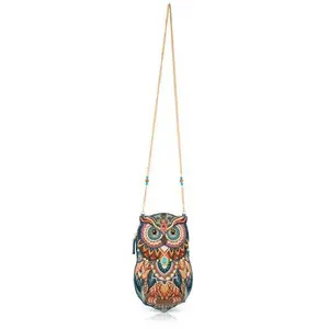 MARY FRANCES ACCESSORIES Wise & Wild Crossbody Handbag