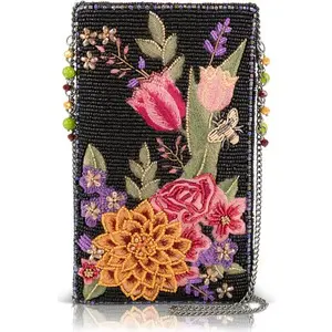 MARY FRANCES ACCESSORIES Buzz & Bloom Crossbody Phone Bag - Multi