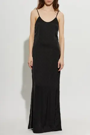 Off-White Jacquard Dress