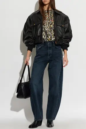 WILLY CHAVARRIA Patterned Long-sleeved Bodysuit