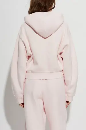 Alexander Wang Zip-up Hoodie With Shimmering Sequins