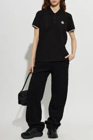 Moncler Logo-patch Polo Shirt