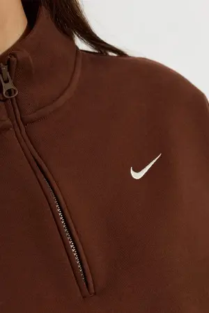 Nike Cropped Sweatshirt From The ‘studio Fleece’ Collection