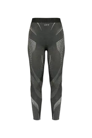 Off-White Lurex Thread Leggings