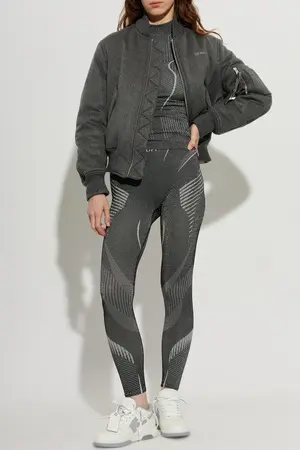 Off-White Lurex Thread Leggings