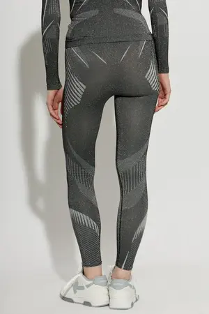 Off-White Lurex Thread Leggings