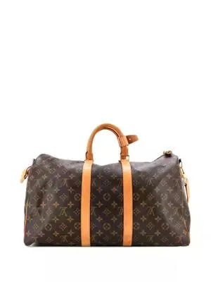 LOUIS VUITTON Keepall Bandouliere Bag Monogram Canvas 45 Travel Bag
