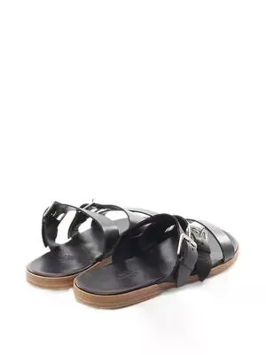 Hermès 2010s Buckle-strap Sandals