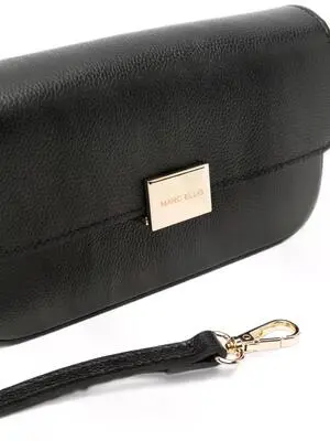 MARC ELLIS Ezra Do Logo-plaque Pebbled-effect Shoulder Bag
