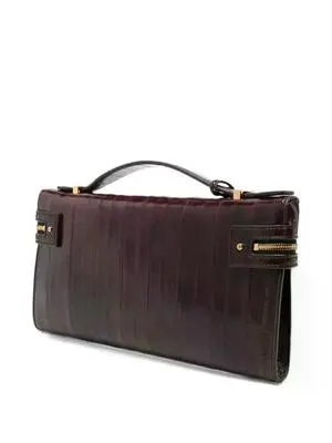 Loro Piana Extra L29 Leather Clutch Bag