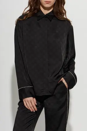 Off-White Jacquard Shirt