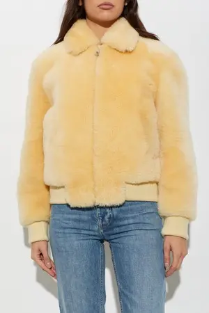 Bottega Veneta Fur ‘bomber’ Jacket