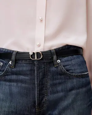 Dior Reversible Cd Icon Belt
