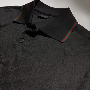 Gucci Gg Jacquard Polo Shirt