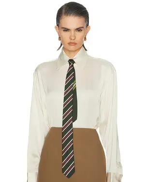 Dries Van Noten Printed Tie - Bottle