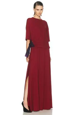Balenciaga T-shirt Dress - Red