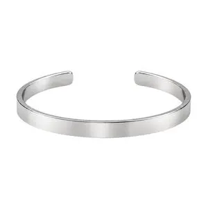 OUTRAGE LONDON Cuff Adjustable Bangle - Silver
