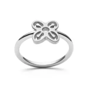 WITH LOVE DARLING Bese Saka Ring Silver