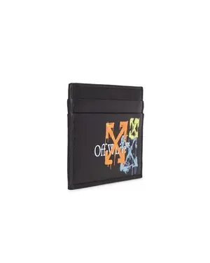 Off-White Bookish Arrow Spray Card Case