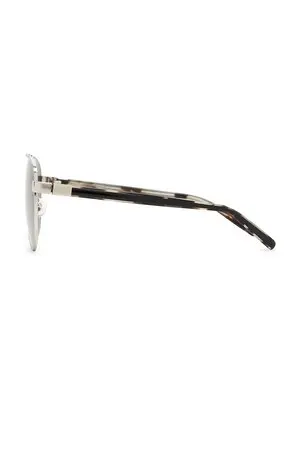 DIESEL® Aviator Sunglasses In Metallic