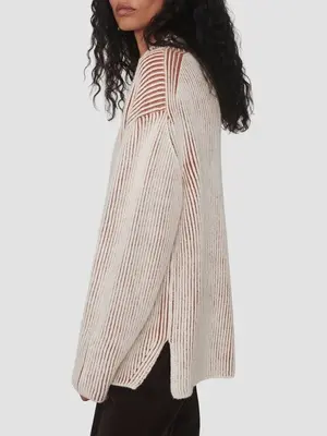 Varley Oona Rib-knit Sweater