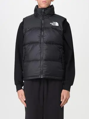 The North Face Quilted Nylon Padded Gilet With High Neck - Black
