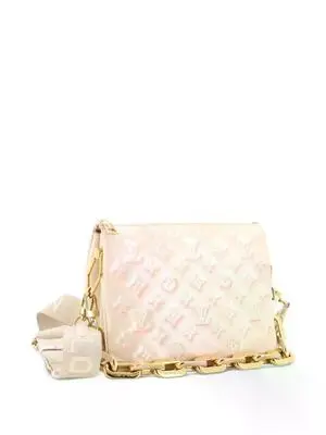 LOUIS VUITTON Coussin Bag Monogram Embossed Lambskin Pm Crossbody Bag - Multicolour