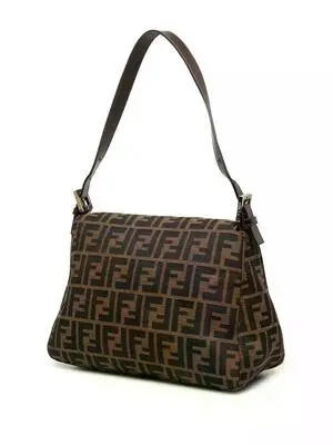 Fendi 20th Century Zucca Canvas Mamma Forever Shoulder Bag