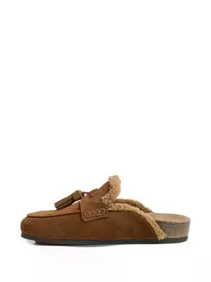 Sam Edelman Astrid Tassel-detail Mules - Brown