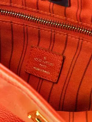 LOUIS VUITTON Citadine Handbag Monogram Empreinte Leather Pm Tote Bag