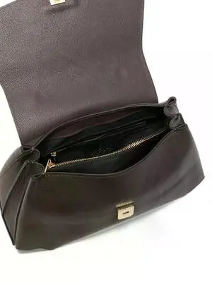 MARC ELLIS Spency Grainy Leather Shoulder Bag