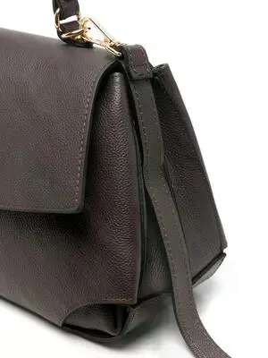 MARC ELLIS Spency Grainy Leather Shoulder Bag