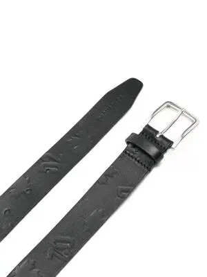 Dsquared2 Logo-embossed Leather Belt