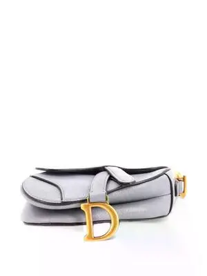 Dior Saddle Handbag Leather Micro Satchel