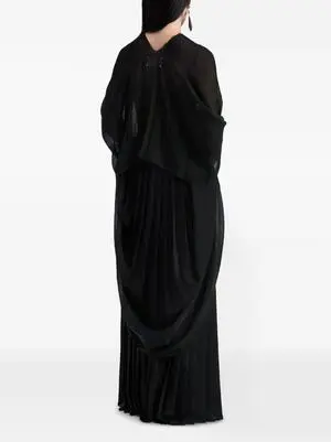 MAISON MARGIELA Plissé-effect Maxi Dress