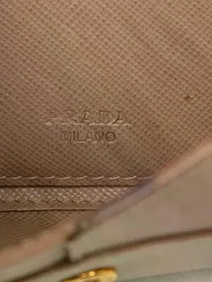 Prada 2013-2026 Saffiano Envelope Wallet Long Wallets