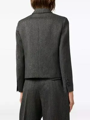 TOD'S Button-fastening Cropped Blazer