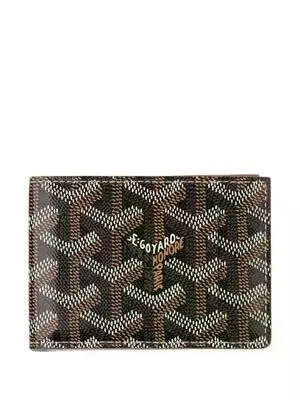 Goyard Victoire Goyardine Card Holder - Black
