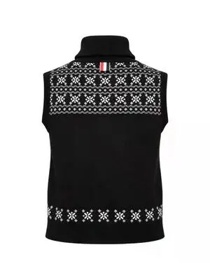 Thom Browne Fair Isle Roll-neck Sweater Vest
