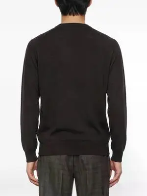 John Smedley Lundy Fine-knit Sweater - Brown