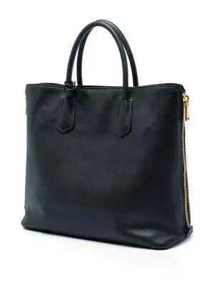 Prada 2013-2026 Saffiano Side Zip Convertible Tote Satchel