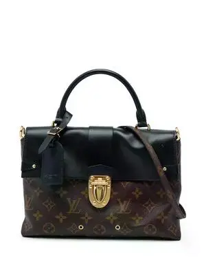 LOUIS VUITTON 2017 Monogram One Handle Flap Mm Satchel - Brown