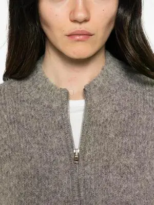 LOW CLASSIC Zip-up Cardigan