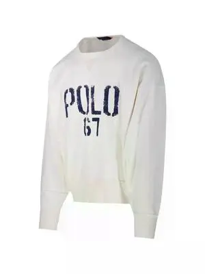 Polo Ralph Lauren Logo-print Sweatshirt - Neutrals