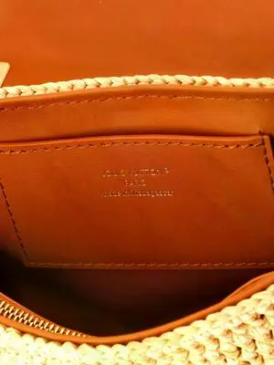 LOUIS VUITTON Twist Slim Convertible Handbag Raffia Pm Shoulder Bag