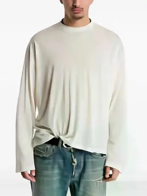 REPRESENT Thermal Long-sleeve T-shirt - Neutrals